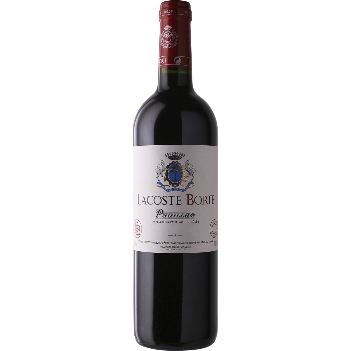 Chateau Lacoste Borie Pauillac 2010 – Verve Wine