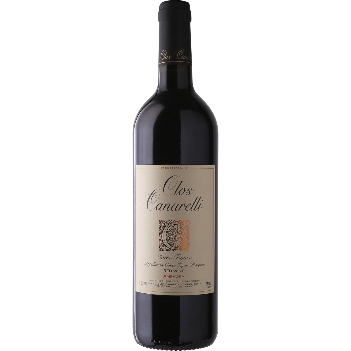 Clos Canarelli Corse Figari Rouge 'Amphora' 2015 – Verve Wine
