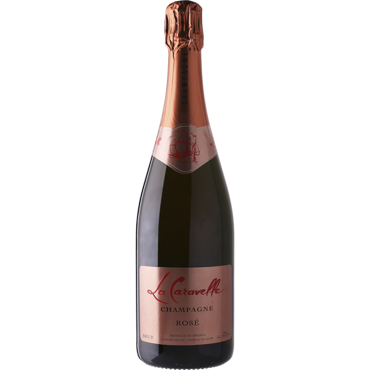 La Caravelle Brut Rose Champagne NV – Verve Wine