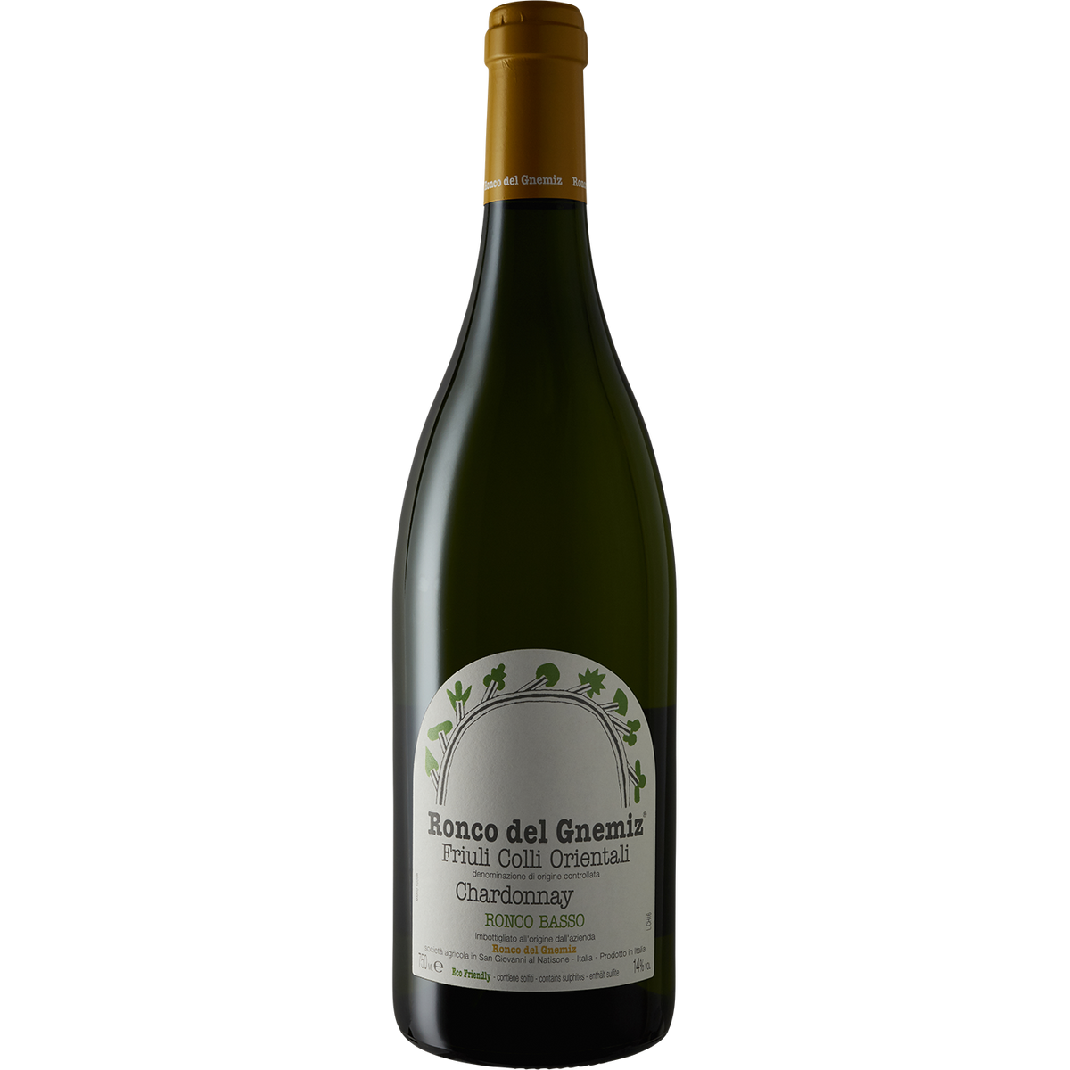 Ronco del Gnemiz Colli Orientali del Friuli Chardonnay 'Ronco Basso' 2 ...